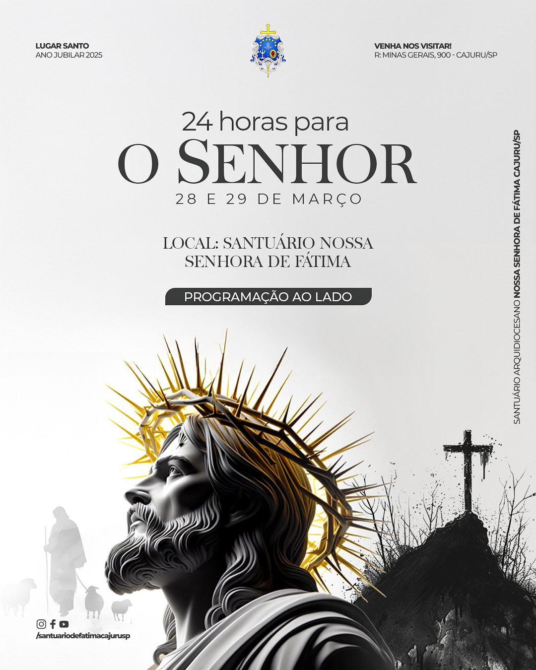 Arquidiocese divulga programação da iniciativa ‘24 horas para o Senhor ...
